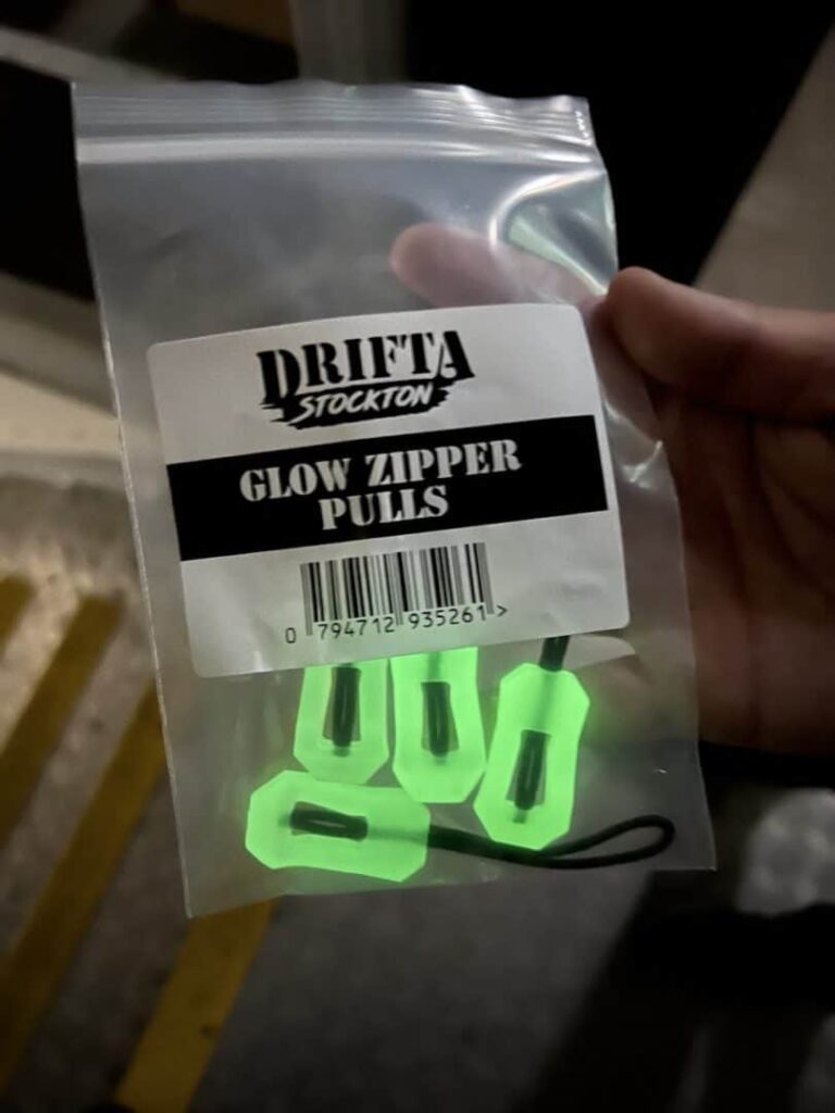 Drifta Stockton Glow Zipper Pulls - Drifta Stockton Melbourne